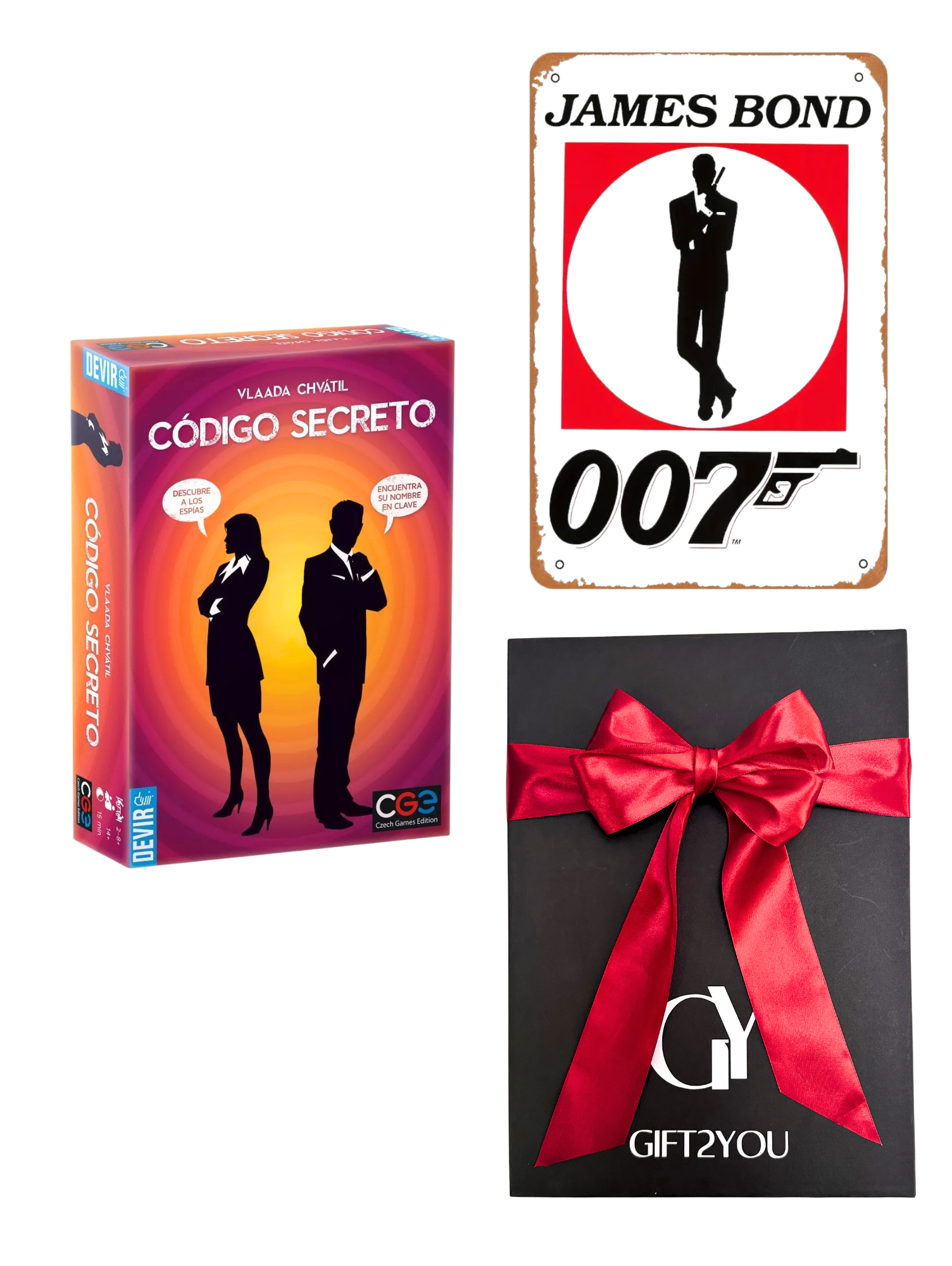 Game Código Secreto Jbond – Gift2You